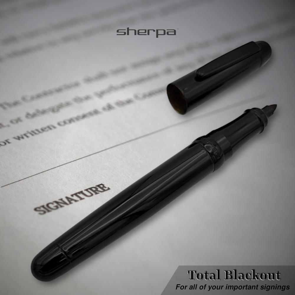 Sherpa Pen Covers | Stylish Protective Sleeves for Fountain Pens, Rol.