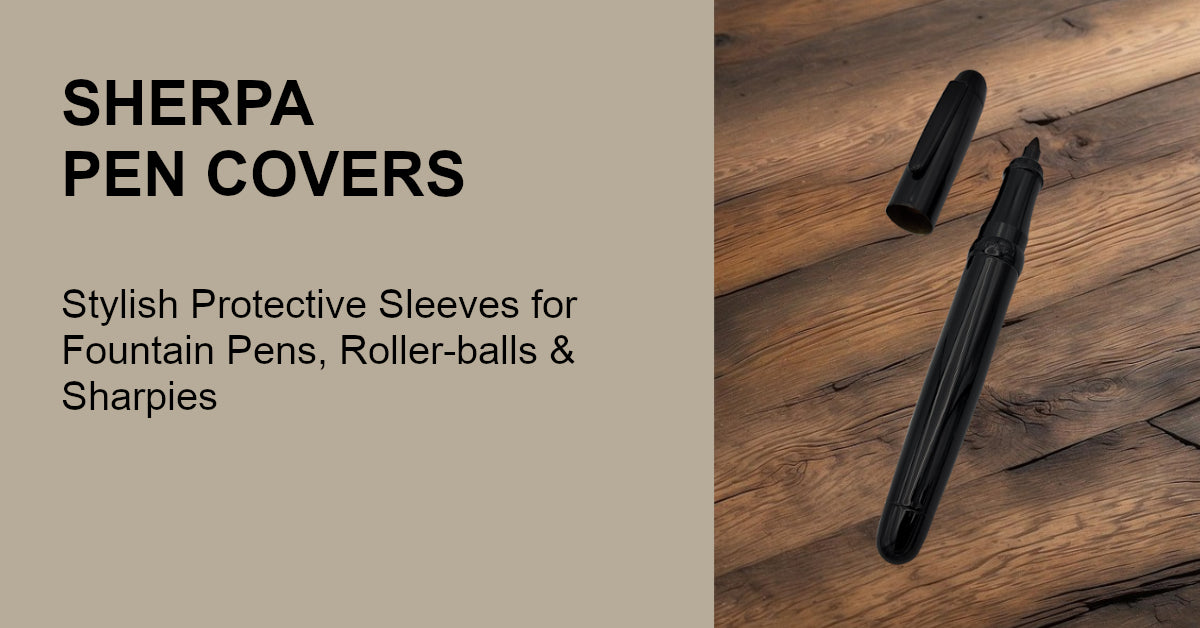 Sherpa Pen Covers | Stylish Metal Pen Cover for Sharpie Markers